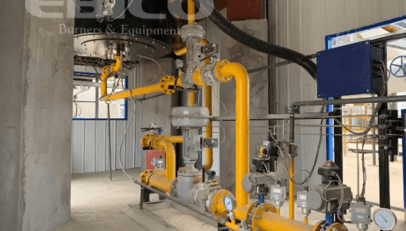 Hebei Jingu Recycling’s 20 Million Kcal Molten Salt Furnace Burner Low-nitrogen Transformation ...