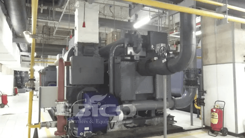 Liuyang GCL Holdings 23-ton Steam Boiler Supporting Low-nitrogen Burner Project - EBICO Burner