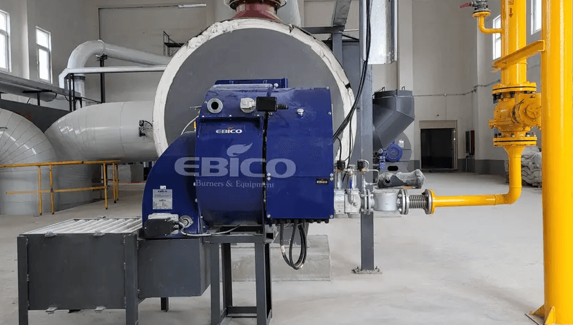 Low nitrogen burner project for Luoyang Jianlong Micro-nano adsorption material Industrial Park ...
