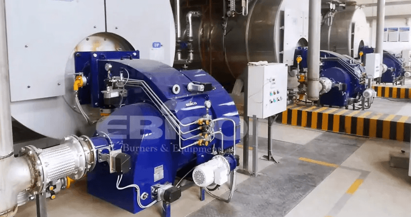 AVIC Chengfei (civilian) 6-ton Steam Boiler Burner Low-nitrogen Transformation Project - EBICO ...