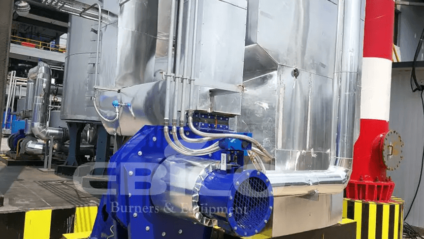 Low Nitrogen Burner Project for Hebei Sinochem Fuheng 6 Million Calorie Heat-conducting Oil ...